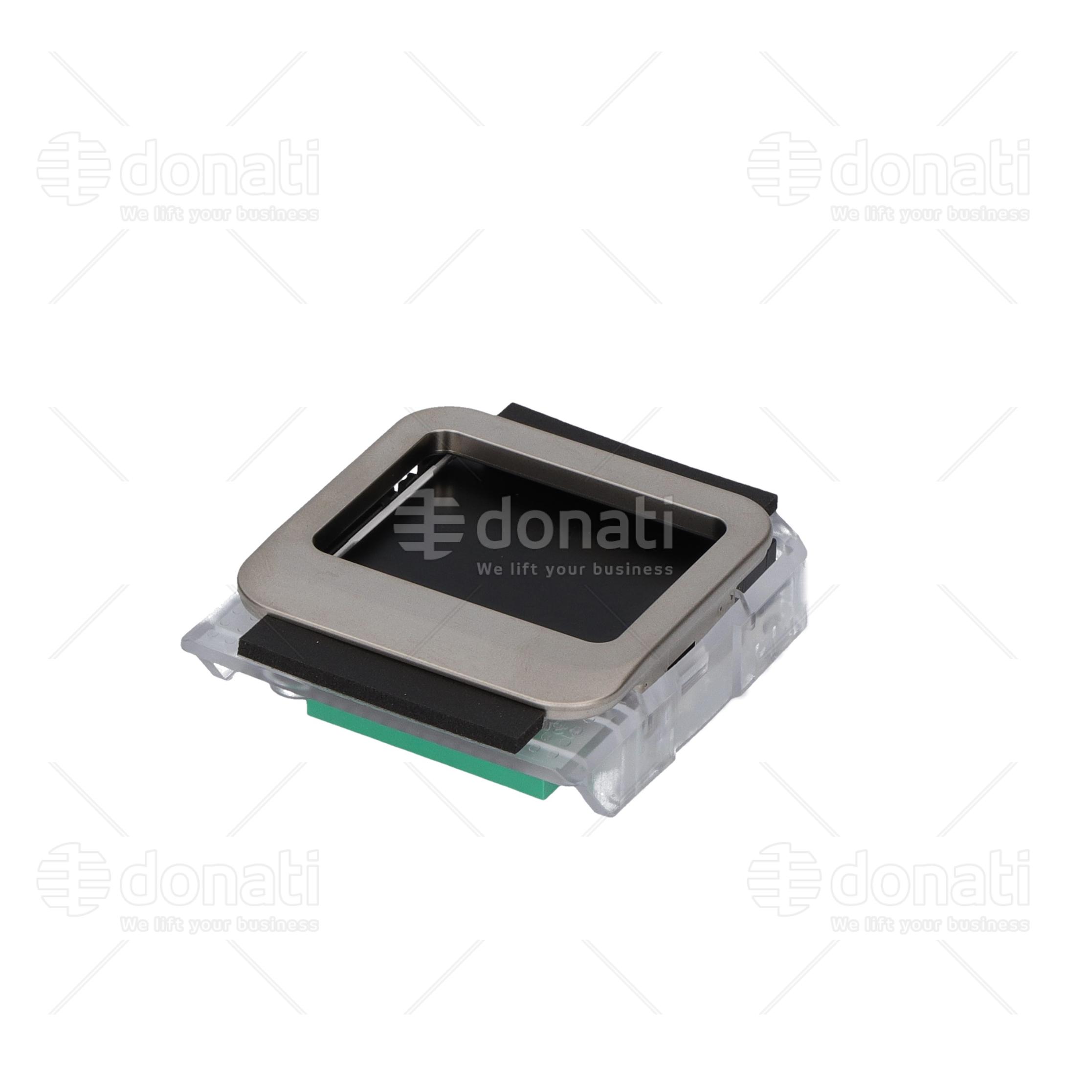 DMG DK2RZS00M - Display Raffaello TFT 2'' seriale, cornice cromata | Donati