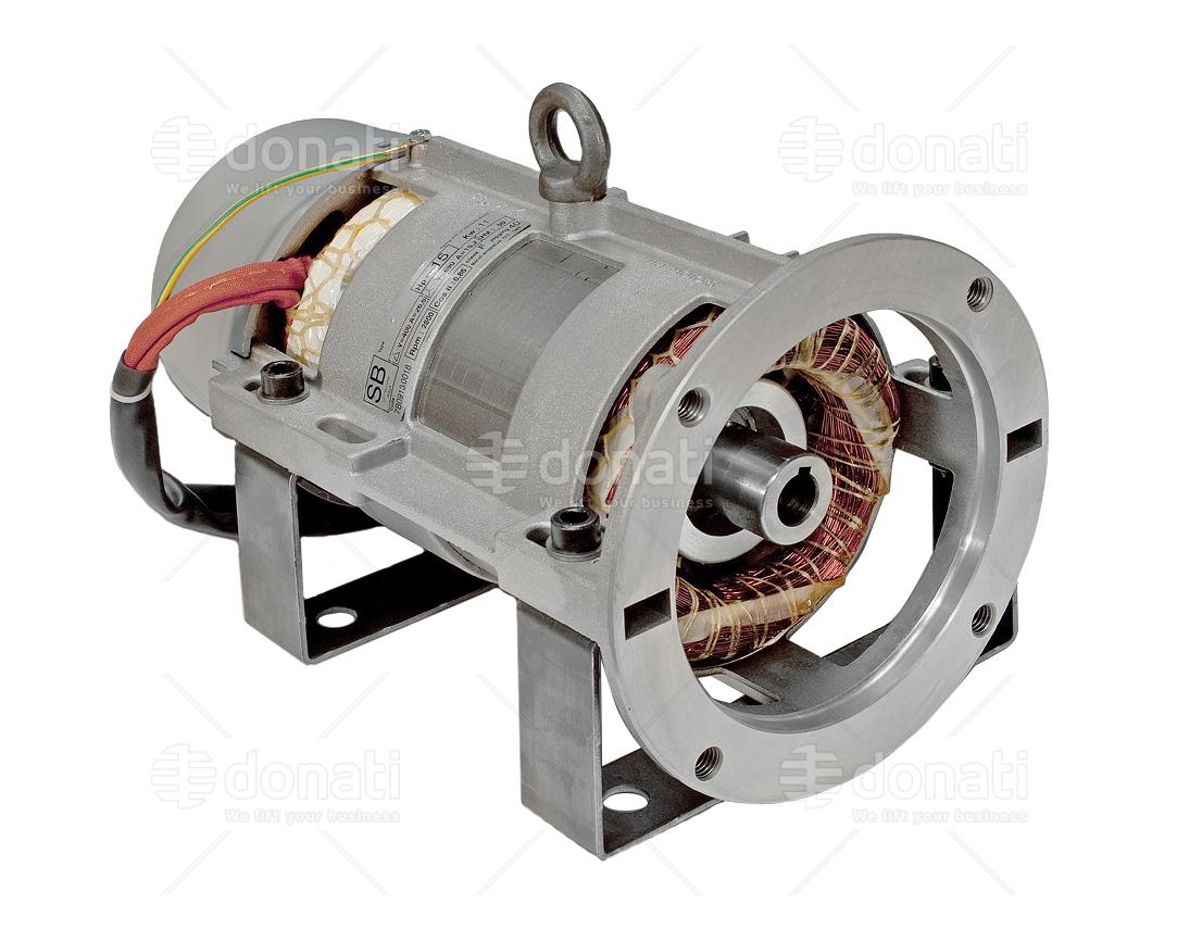 Motor ELMO 9,5kW, 400/690V, flange 155mm, shaft 19mm | Donati